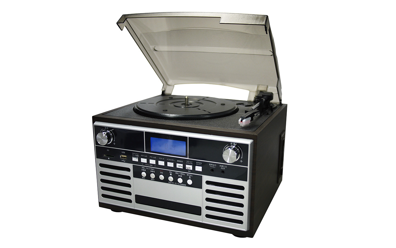 Bluetooth搭載多機能CDレコードプレーヤー CLS60 - 総合商社 フジリビング | 卸・コンサルティング・海外事業